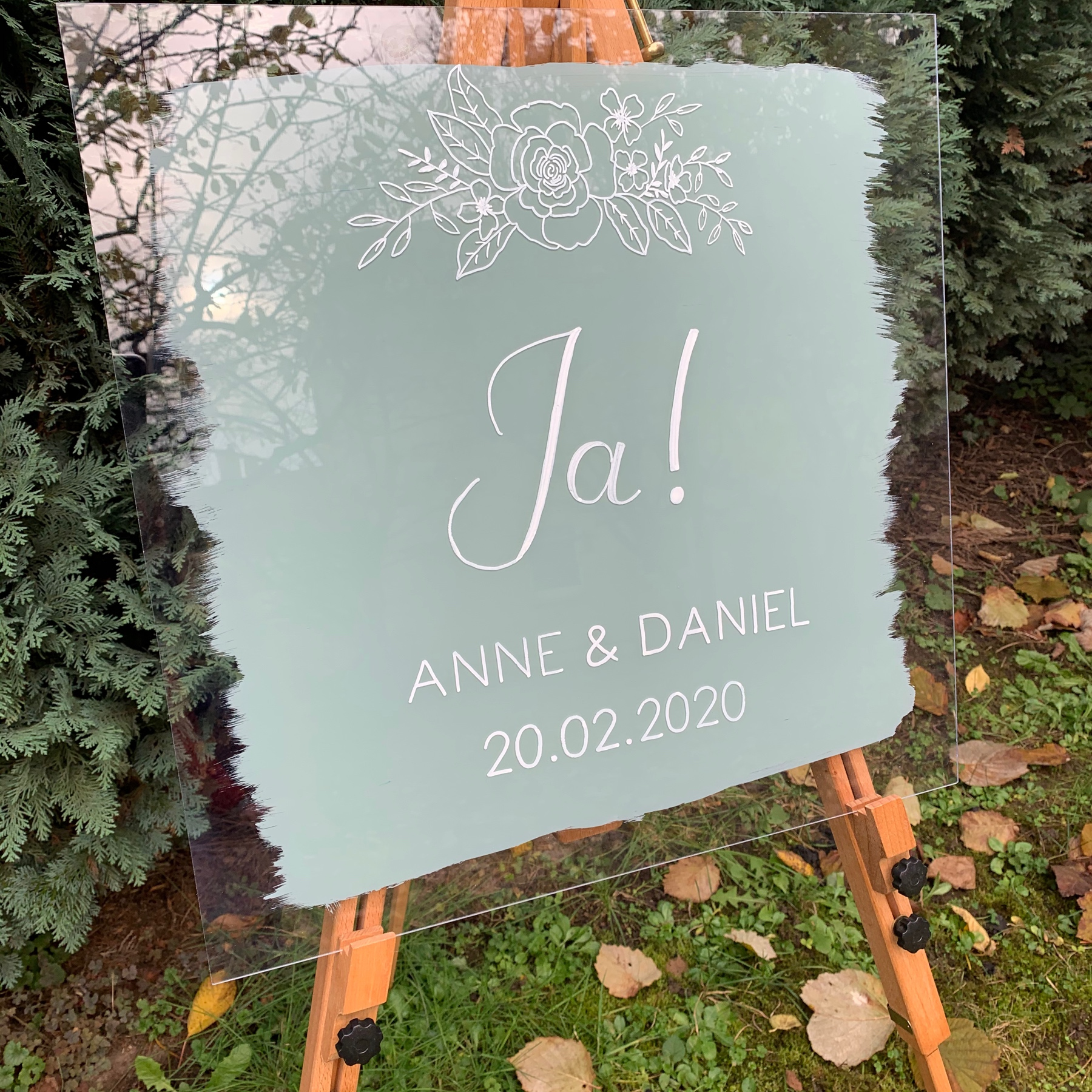 Warum mich Acrylschilder für Hochzeiten nicht begeistern und welche ...